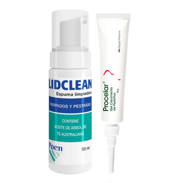 Pack Procelar Gel Crecimiento de Pestañas y Lidclean Espuma Limpiadora ...